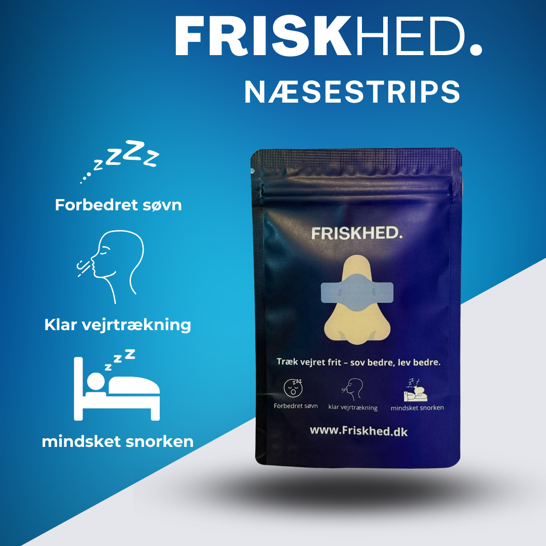 Friskhed Næsestrips – Træk vejret frit, sov bedre, lev bedre!